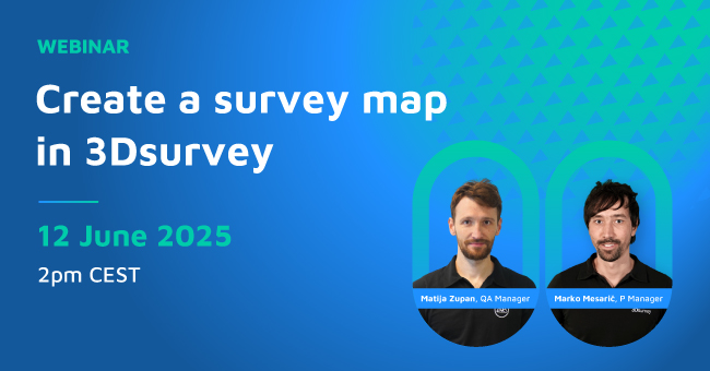 Create a Survey Map in 3Dsurvey - Geo-matching