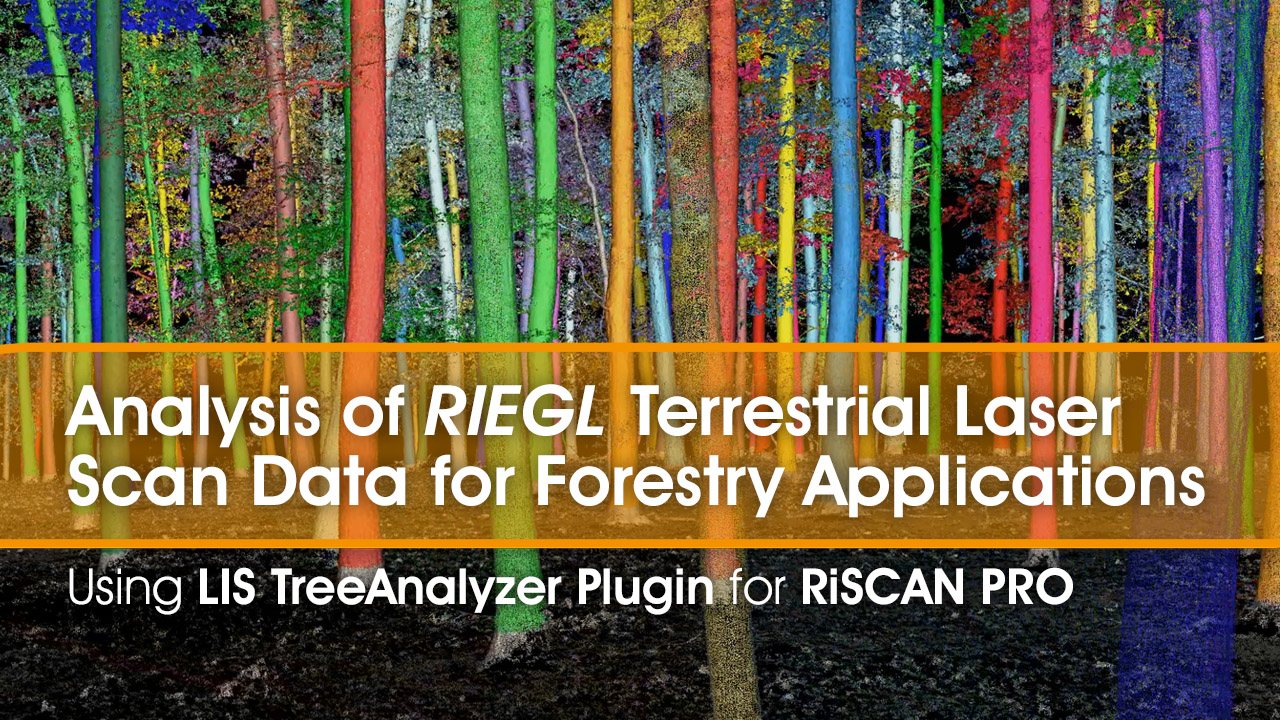 RIEGL LIS TreeAnalyzer Plugin für die Segmentierung und Analyse ...