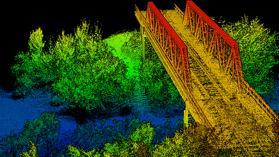 Surveying a Bridge Using a UAV - Geo-matching