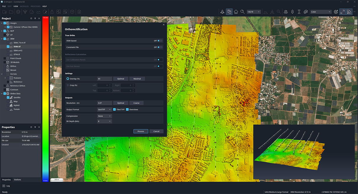 Correlator3D - Geo-matching