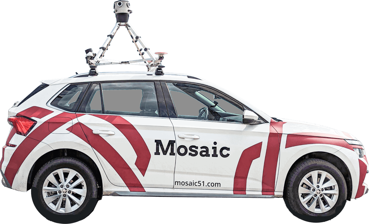 Mosaic Meridian Mobile Mapping System with High-Resolution 360° Camera ...