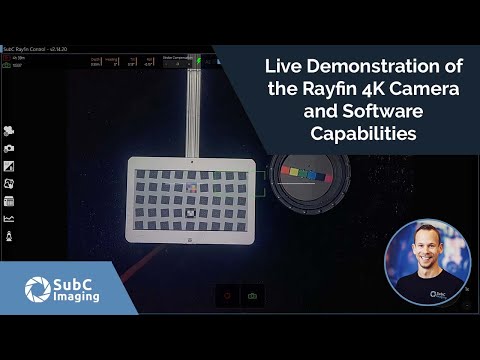 Live Demonstration of the Rayfin 4K Camera and Software Capabilities ...