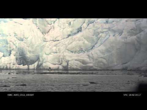 SonTek HydroSurveyor M9 at Dawes Glacier in Alaska - Geo-matching