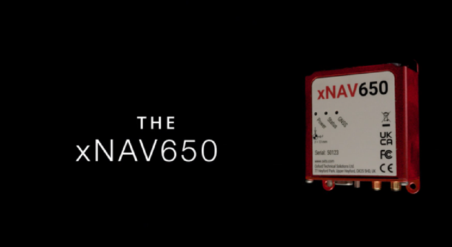 xNAV650 Inertial Navigation System - Geo-matching
