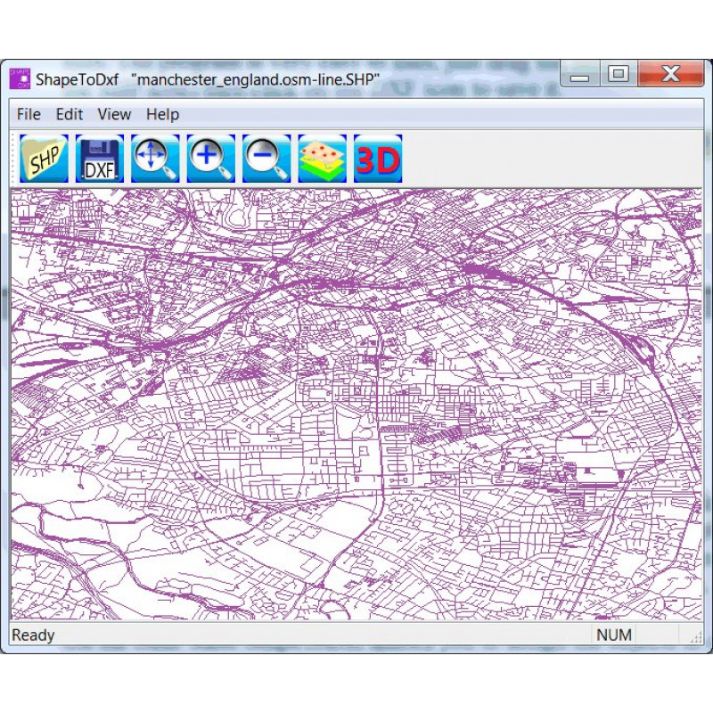 Shape To Dxf - Geo-matching