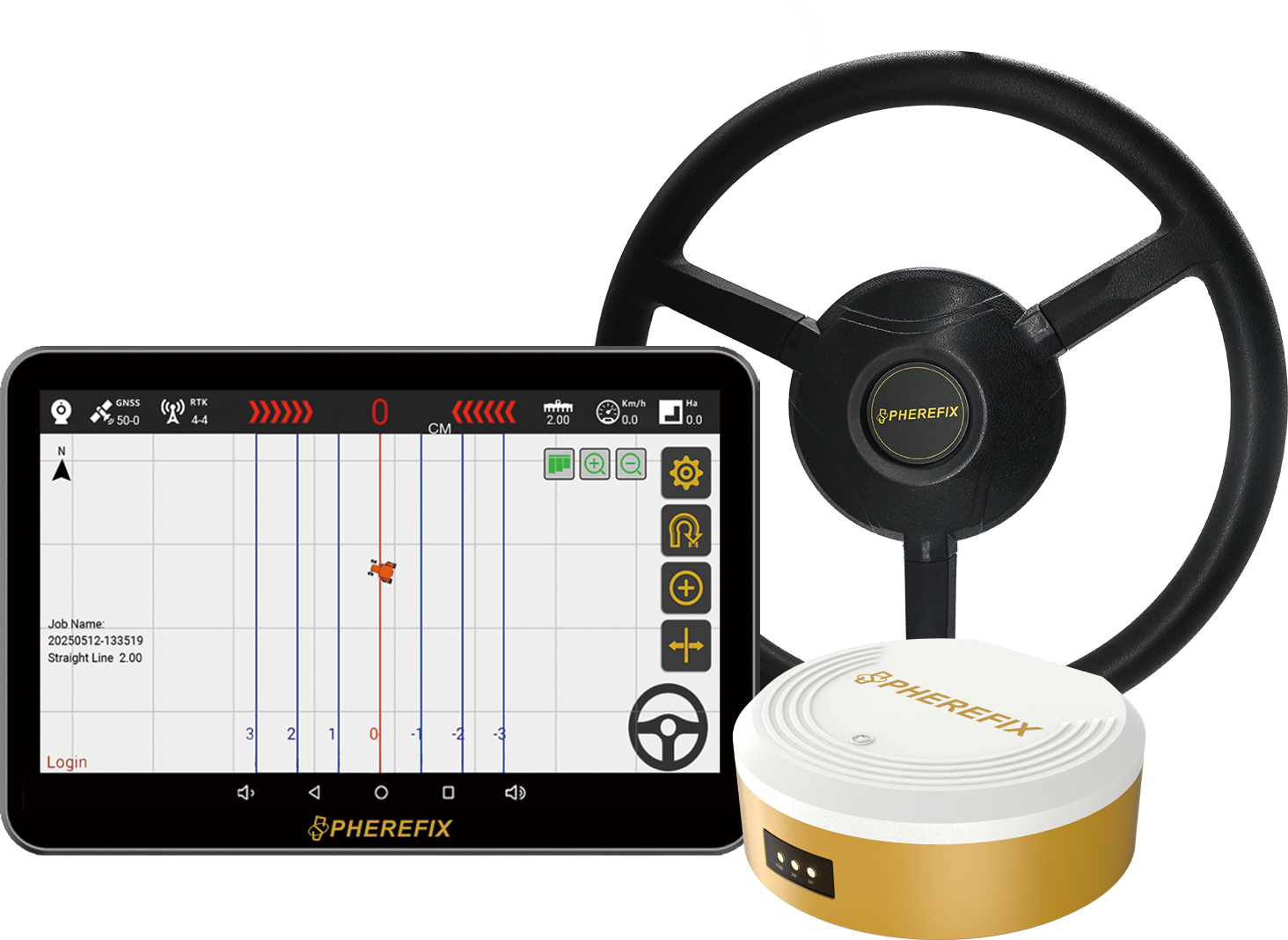 SAG10 Autonomous Steering System - Geo-matching