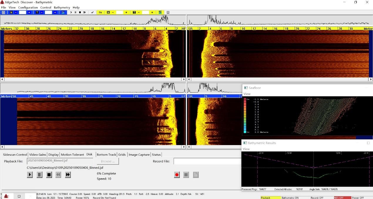 River Survey using HydroFrog 25 USV with Edgetech 6205s2 sonar - Geo ...