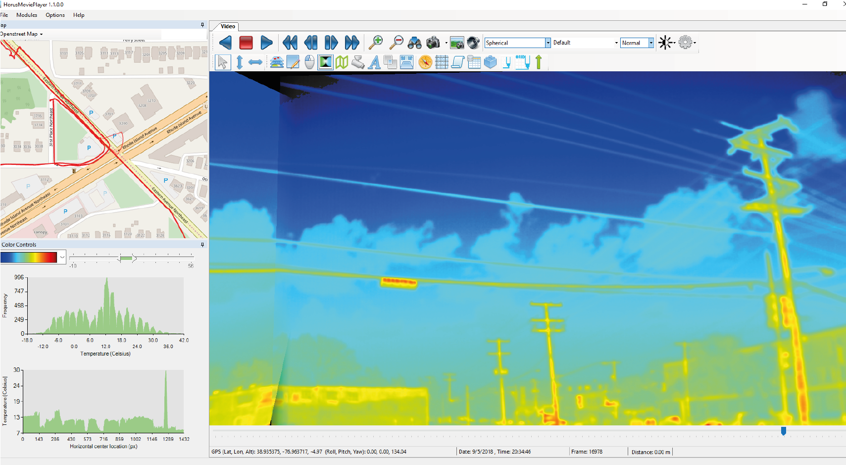 Horus Thermal Extension - Geo-matching