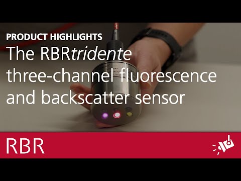 RBRtridente three-channel fluorescence and backscatter sensor - Geo ...