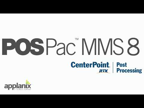POSPac MMS 8 Information Video - Geo-matching