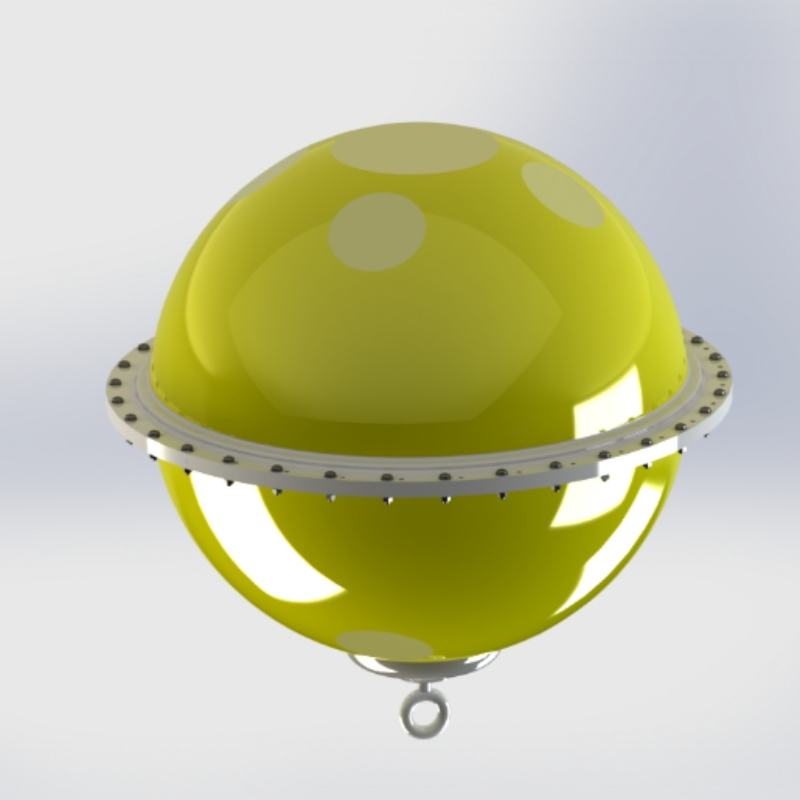 Floating Mini Ocean Wave Buoy to Observe Sea Wave Height Direction ...