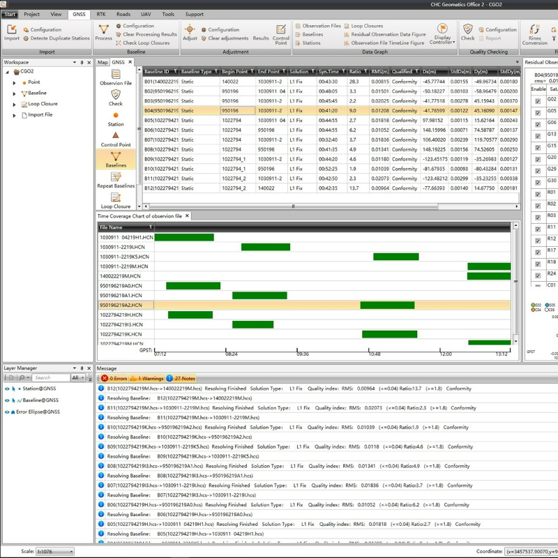 Geomatics Office Software (CGO) 2.0 - Geo-matching