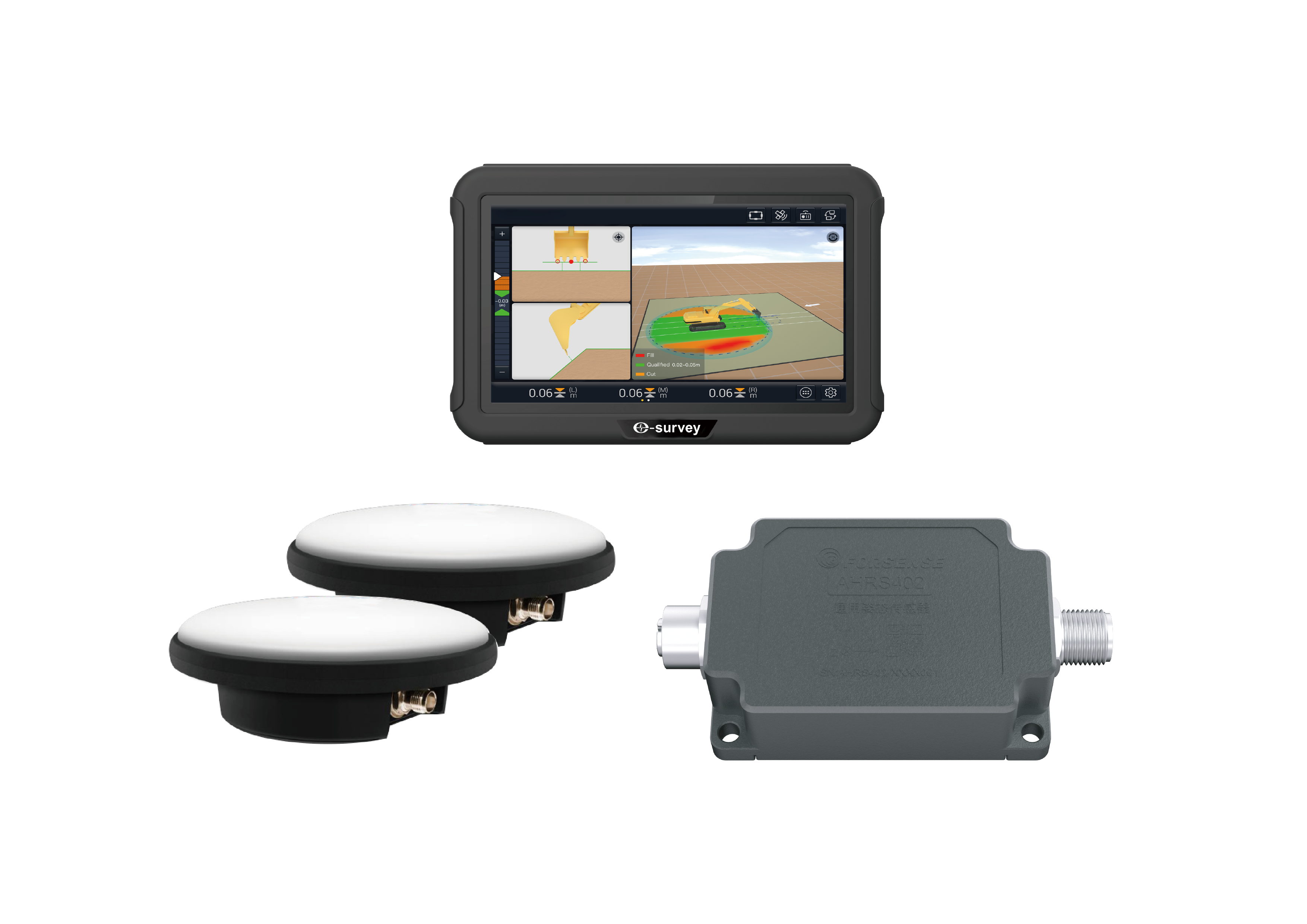 eSurvey Machine Control Guidance System eMR10 - Geo-matching