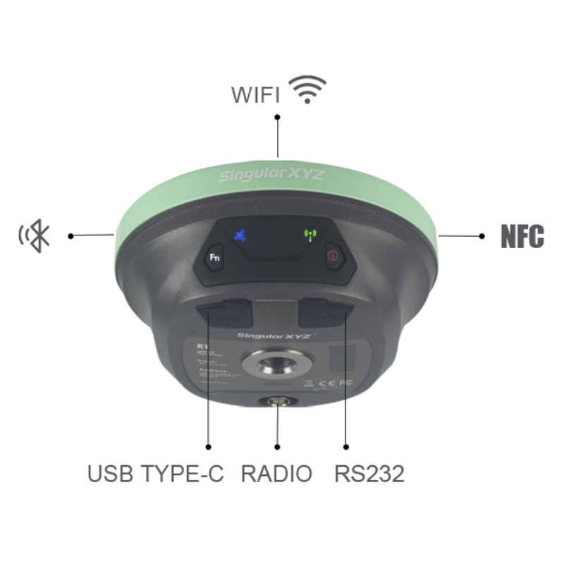 X1 Lite GNSS Receiver - Geo-matching