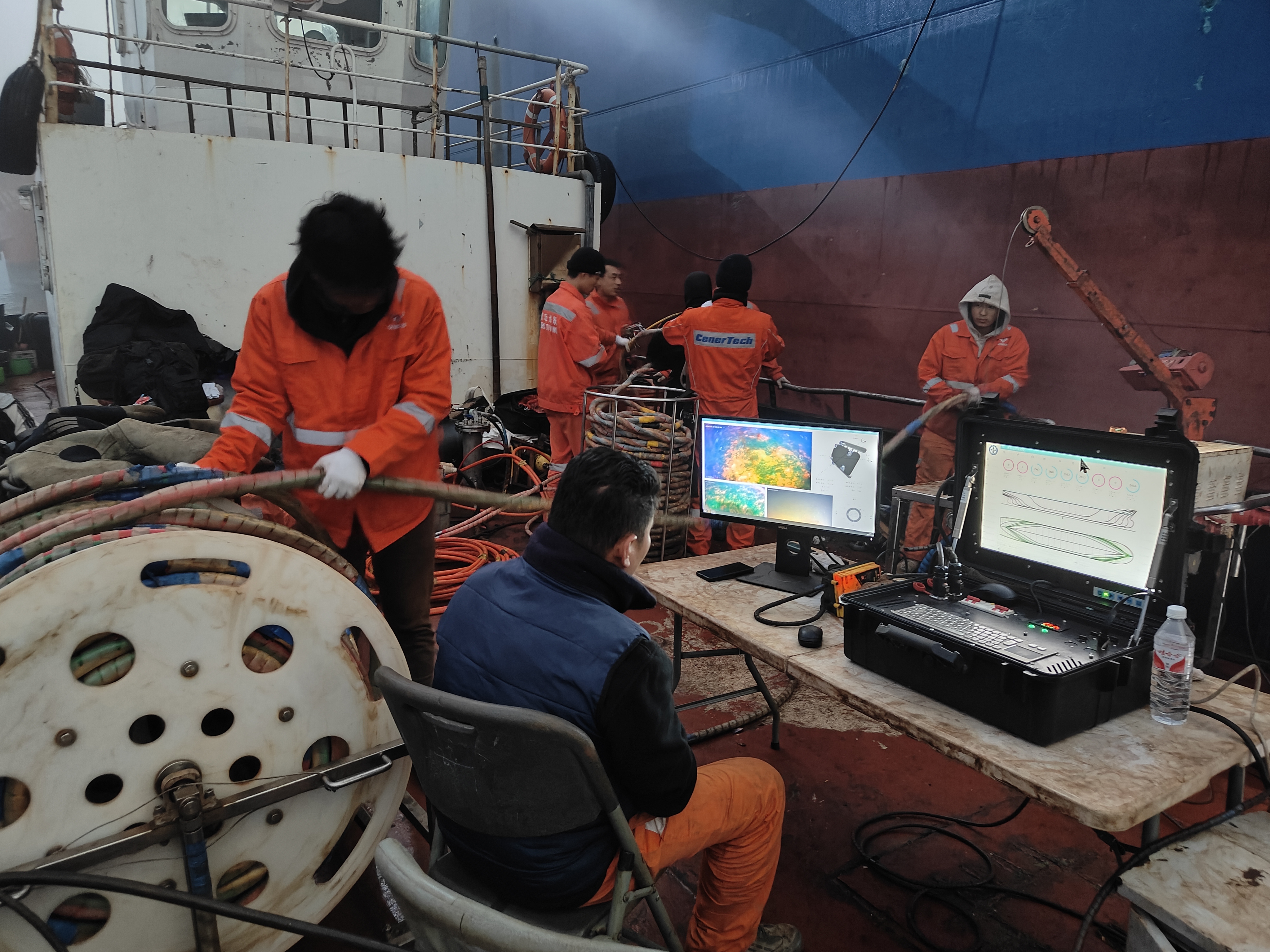 Seashell Shipclean ROV CR-01 - Geo-matching