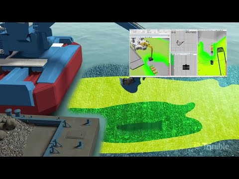 Trimble Marine Construction Software - Backhoe Excavator Dredging - Geo ...