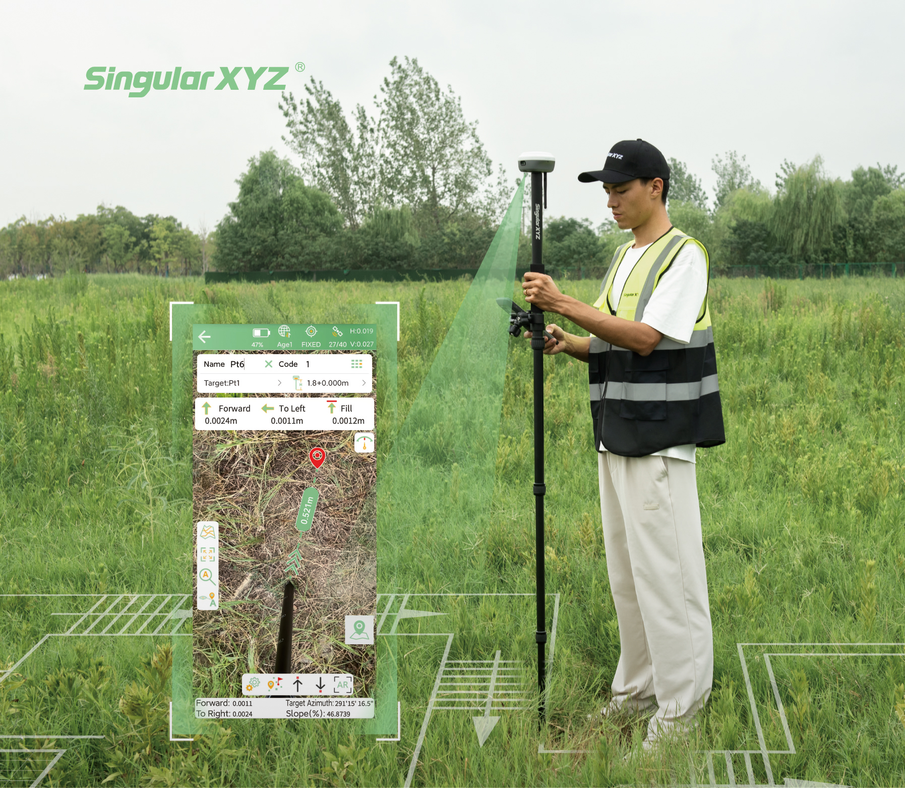 Orion ONE-AR GNSS Receiver - Geo-matching