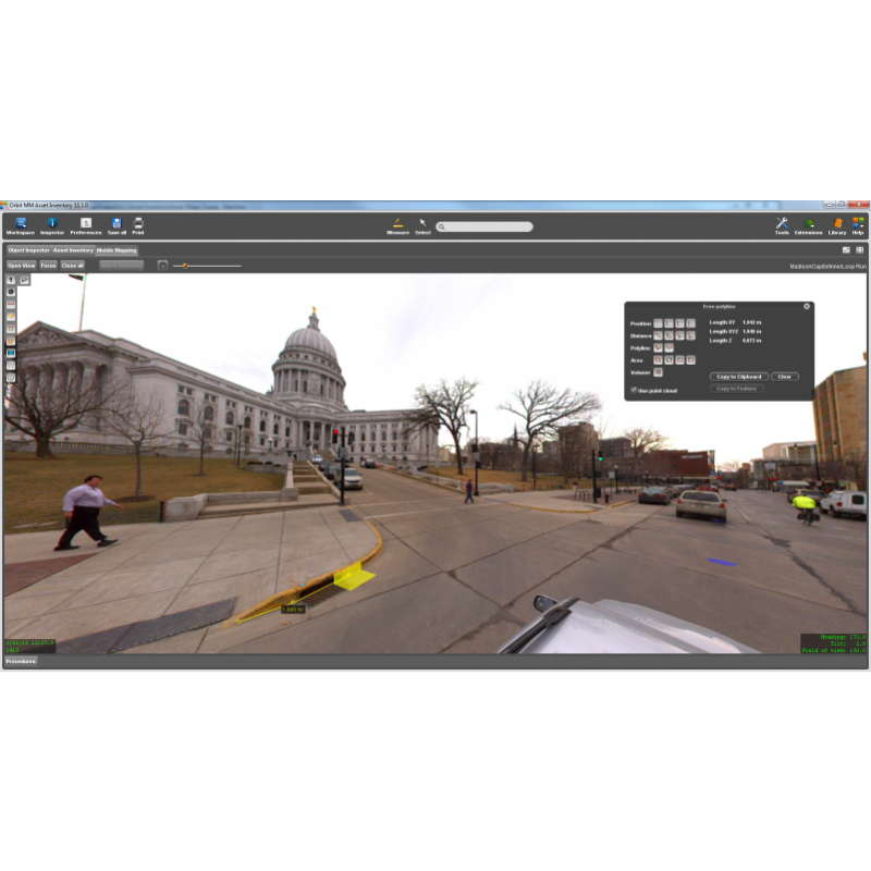 Orbit 3DM Feature Extraction - Geo-matching