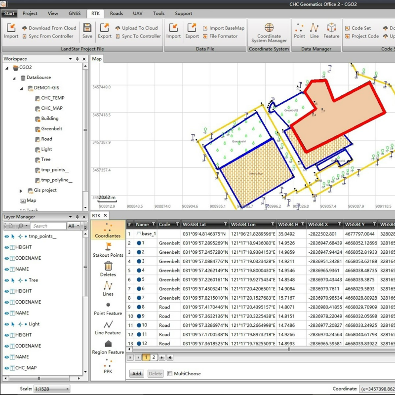 Geomatics Office Software (CGO) 2.0 - Geo-matching