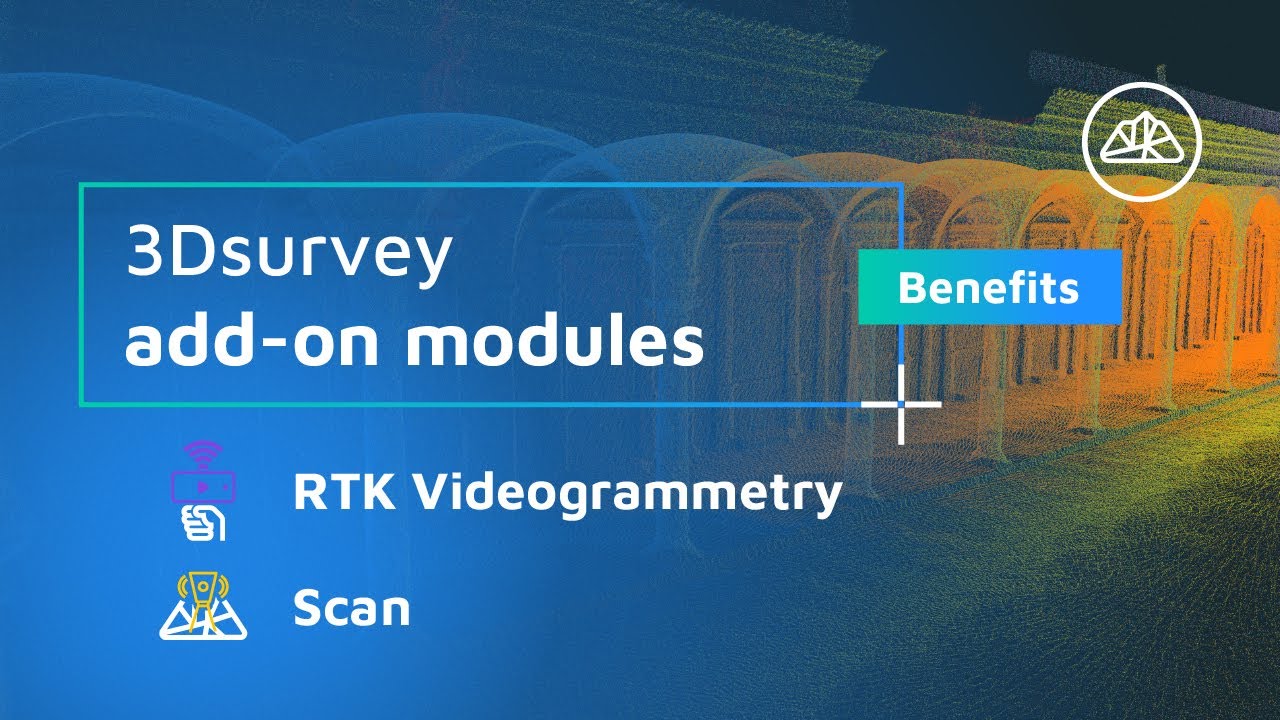 3Dsurvey RTK Videogrammetry and Scan Module - Geo-matching