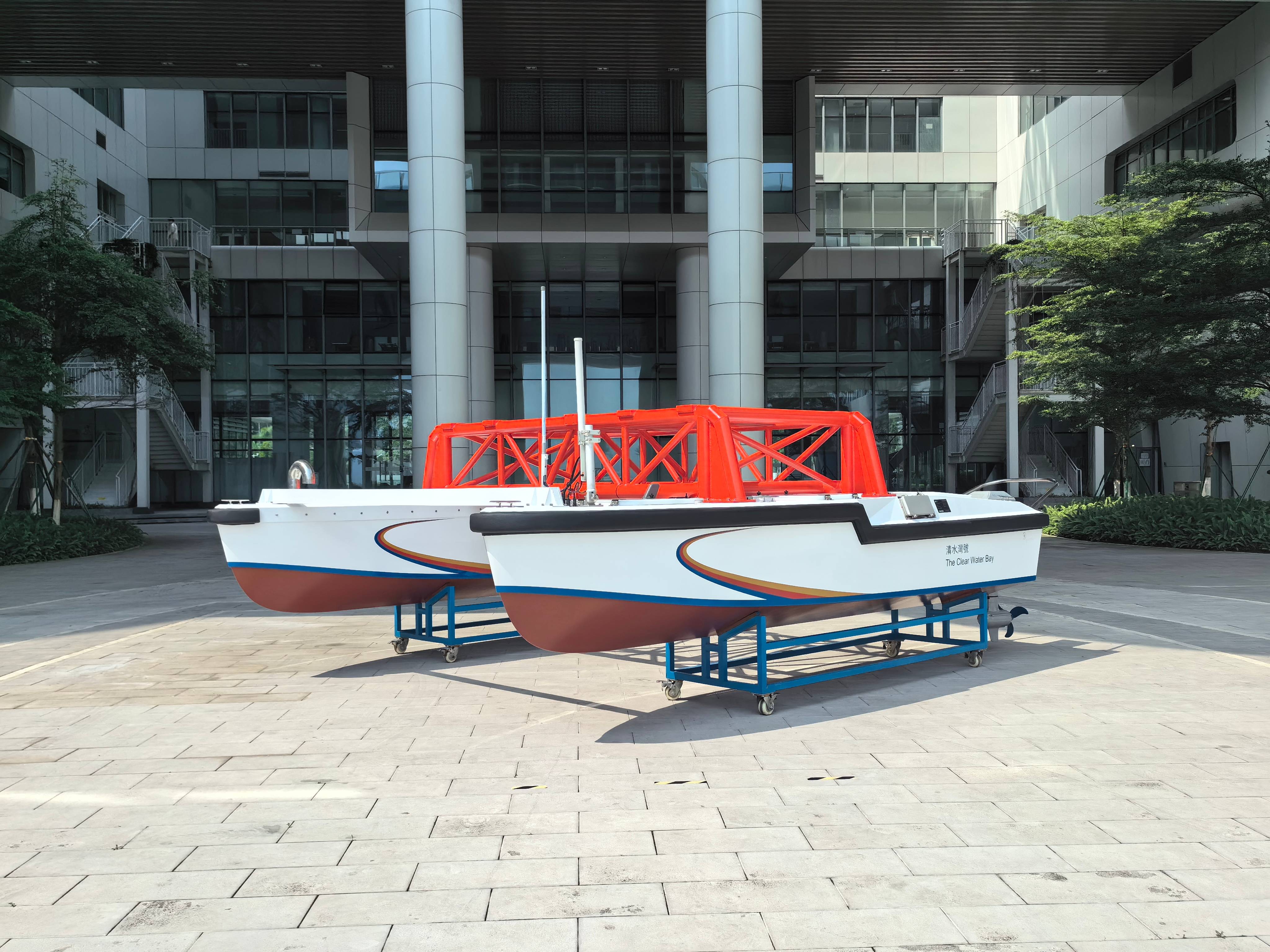 OceanAlpha Delivers Research USV to Hong Kong University of Science and ...