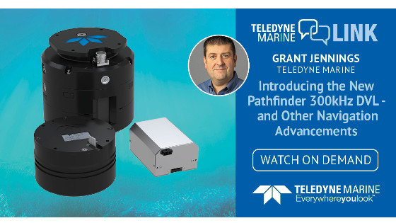 Introducing the New Pathfinder 300kHz DVL - and Other Navigation ...