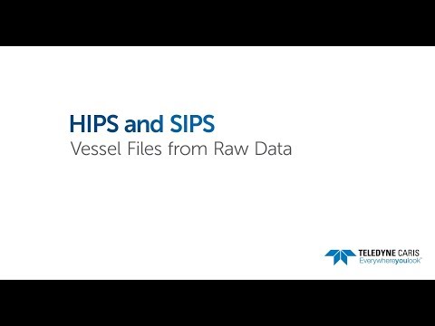HIPS and SIPS - Vessel Files from Raw Data - Geo-matching