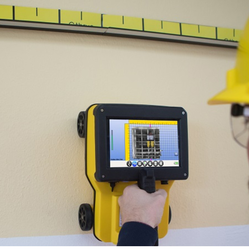 C-thrue concrete GPR scanner - Geo-matching