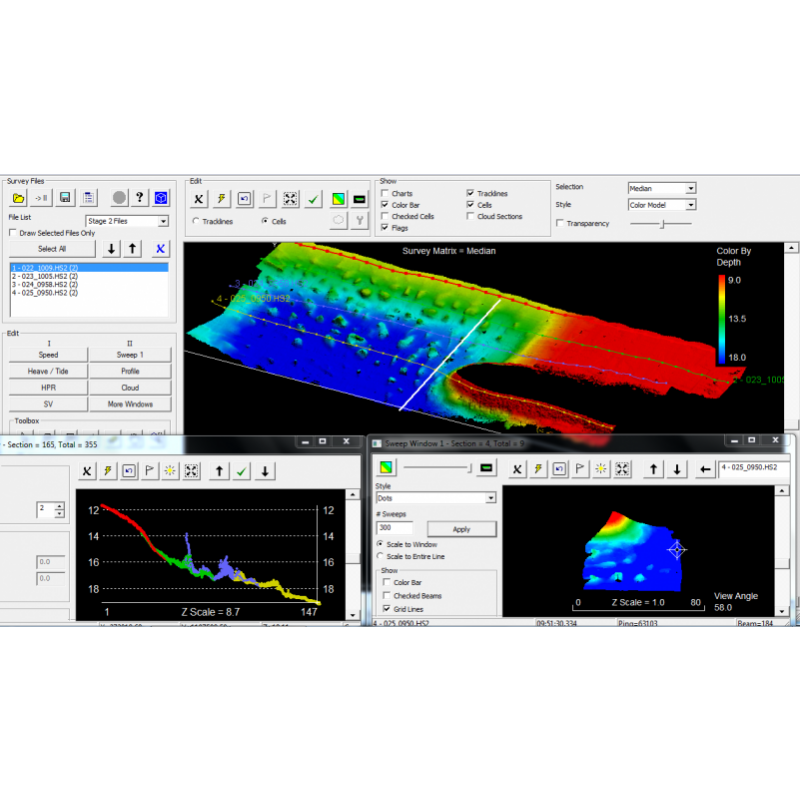 Complete overview of Hydrographic Data Acquisition Software - Geo-matching