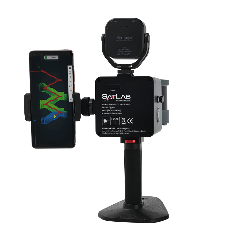 SatLab Cygnus Handheld SLAM Scanner - Geo-matching