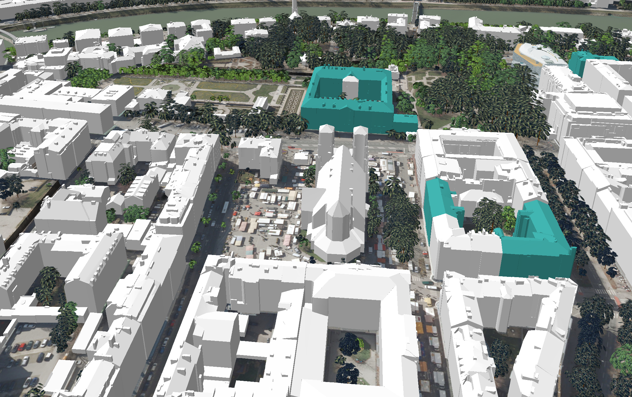 LIS City Modeller - Geo-matching