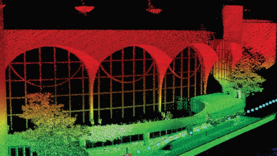 Sidewalks & Walkways Survey with Mobile Lidar - Geo-matching