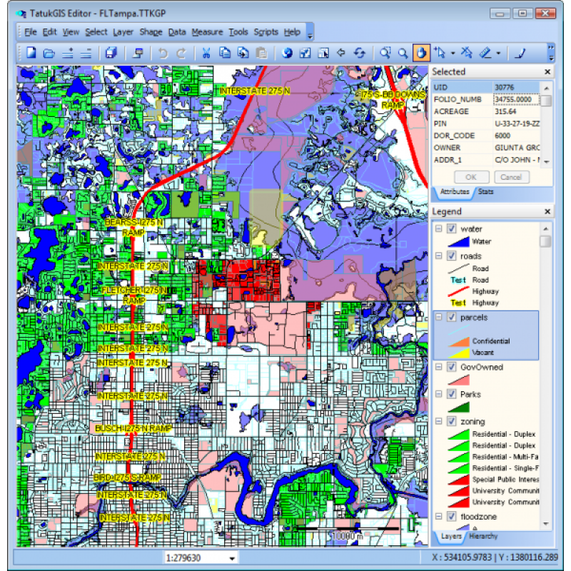 GIS Viewer - Geo-matching