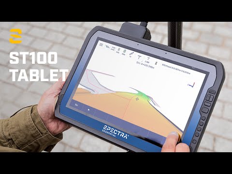 Spectra Geospatial ST100 Tablet - Geo-matching