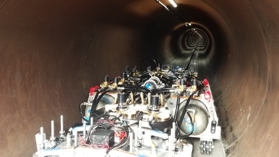 Ellipse-N used in the Hyperloop Competition - Geo-matching