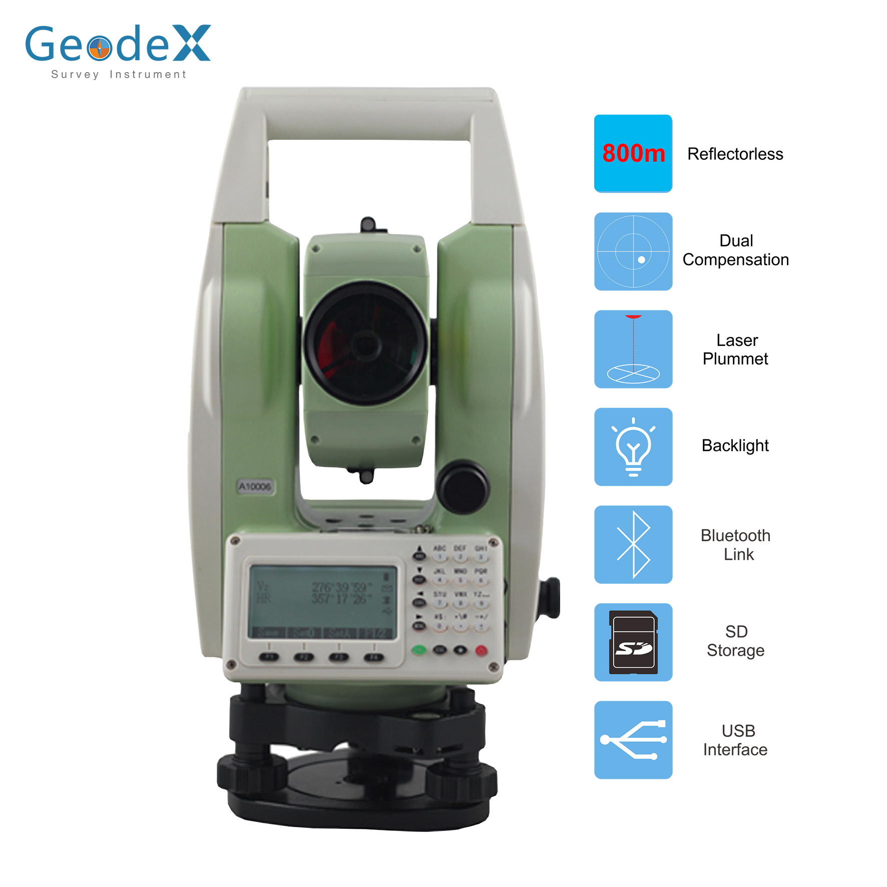 GET-122CR8 Geodetic Total Station – Achieve Precision with ...