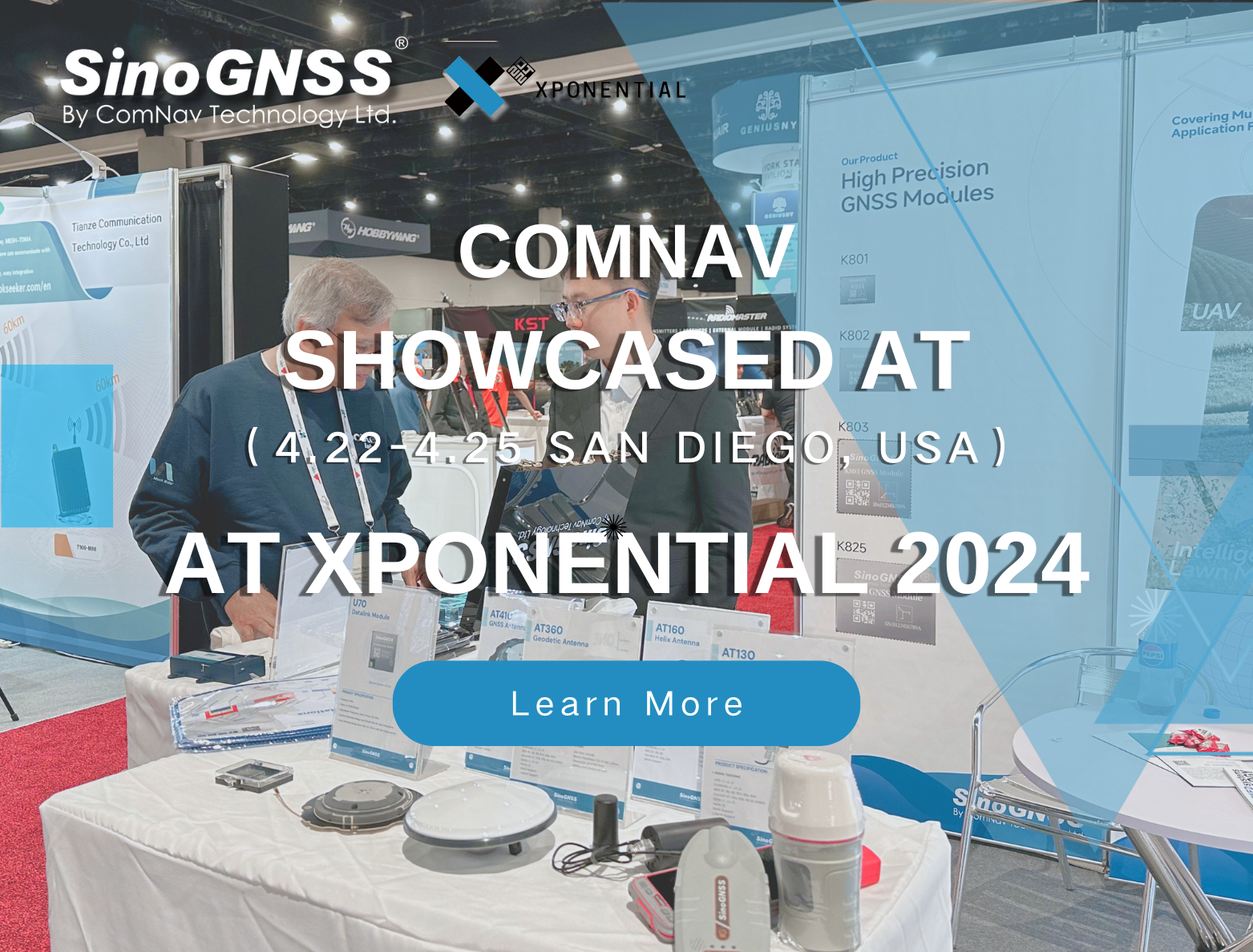 ComNav Technology Successfully Showcased at XPONENTIAL 2024 - Geo-matching