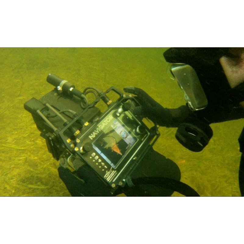 NAVIGATOR Diver Held Imaging Sonar and Navigation - Geo-matching