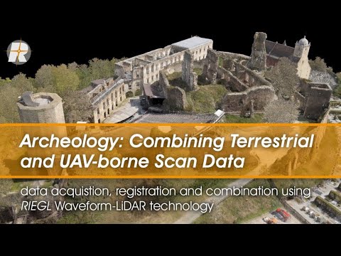Combining Terrestrial and UAV-borne Scan Data in an Archeology ...