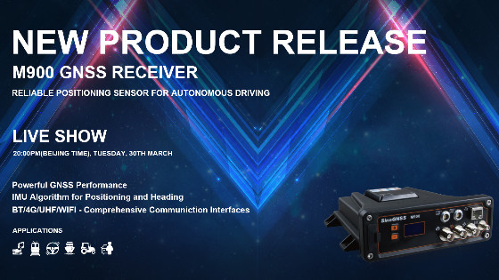 ComNav Technology M900 GNSS Receiver Release - Geo-matching