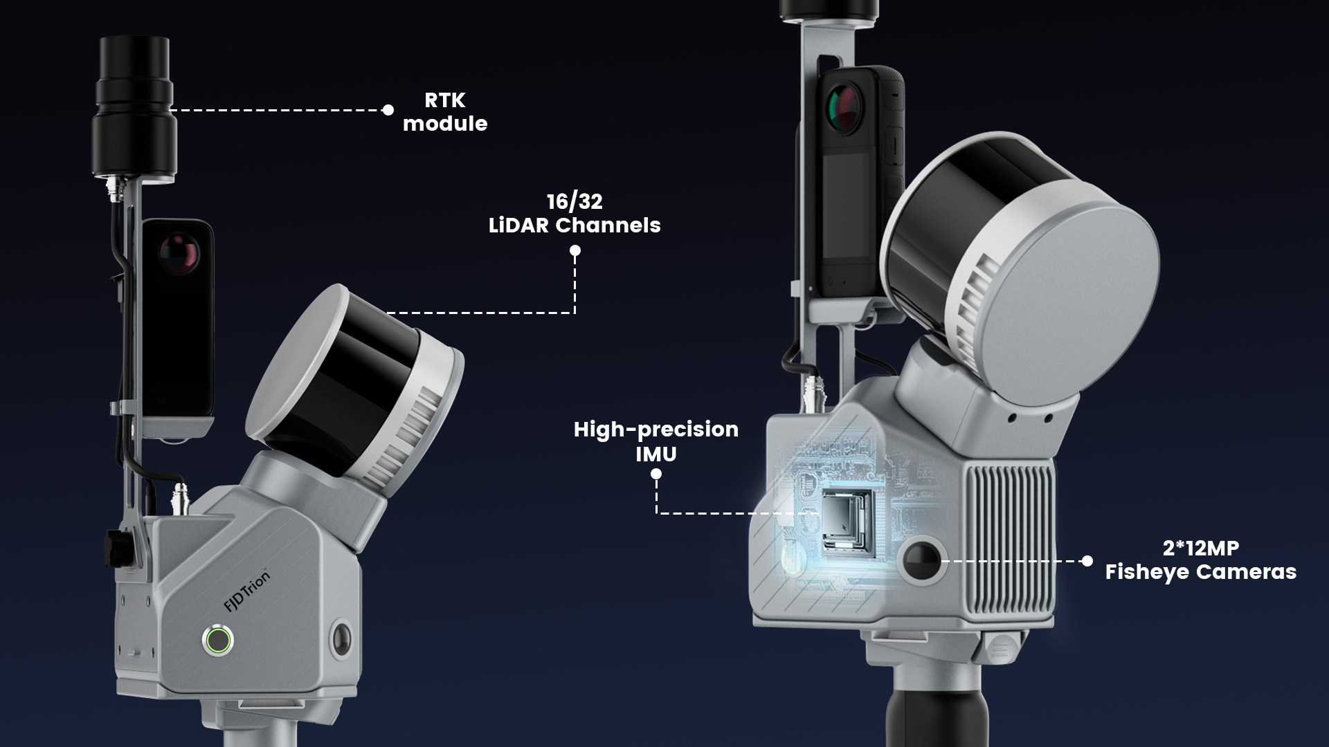 FJD Trion S2 Series LiDAR Scanner - Geo-matching