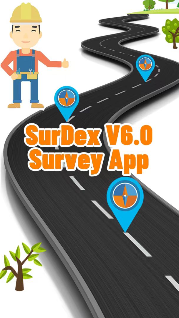 SurveyApp SurDex 6.0 for High Precision RTK GNSS Receiver Surveying System - Geo-matching