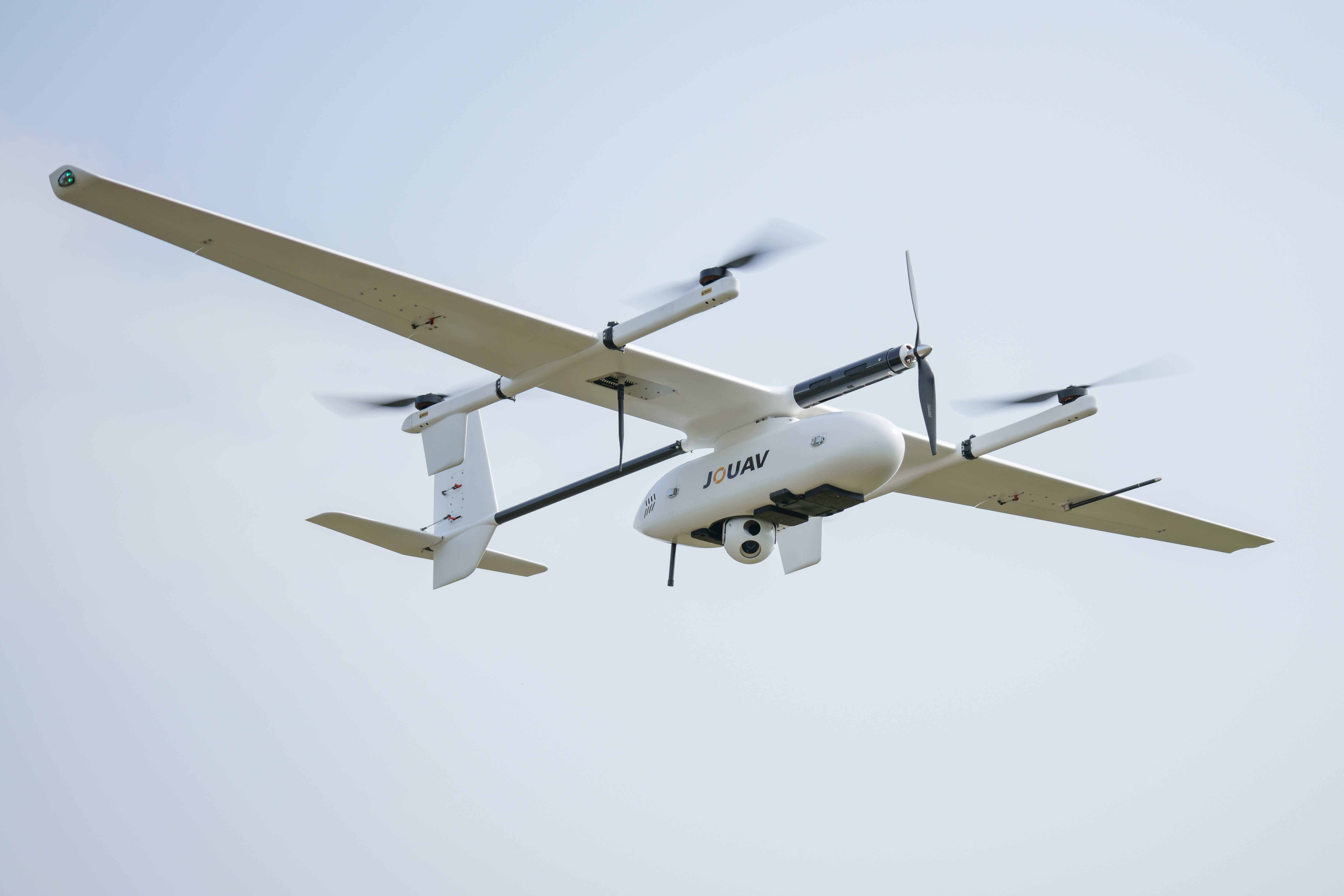 CW-30E Hybrid Gasoline & Battery Long-Range VTOL Drone - Geo-matching