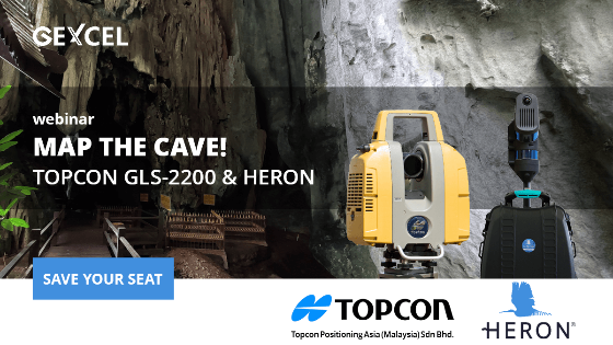 MAP THE CAVE! TOPCON GLS-2200 & HERON - The 3D scanning experience of ...
