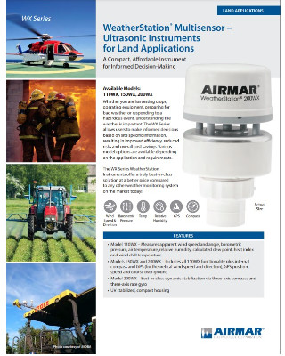 200WX WeatherStation® Instrument - Geo-matching