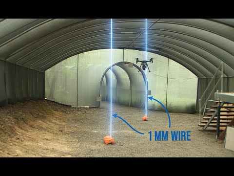 Hovermap Detects 1mm Wire - Geo-matching