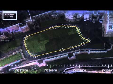 Data-collection at Bamburgh Castle, Northumberland, UK for the CyArk ...