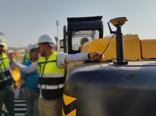 ECS-D30 Dozer Guidance System - Geo-matching