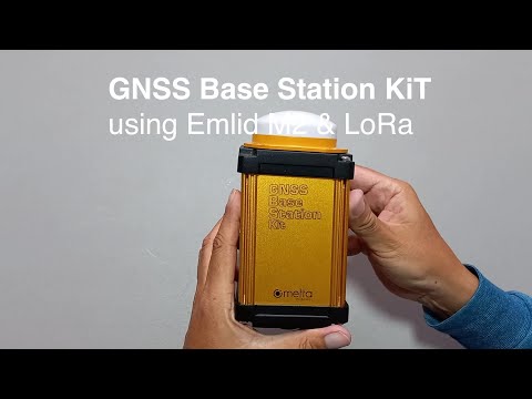 Setup of GNSS M2Base Station Kit for Emlid Reach M2 - Geo-matching